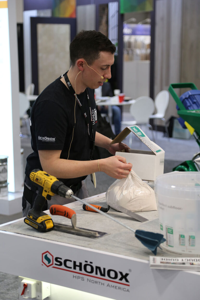 Schönox Demonstrates Why the Switch is ÖN at Surfaces and Builders ...